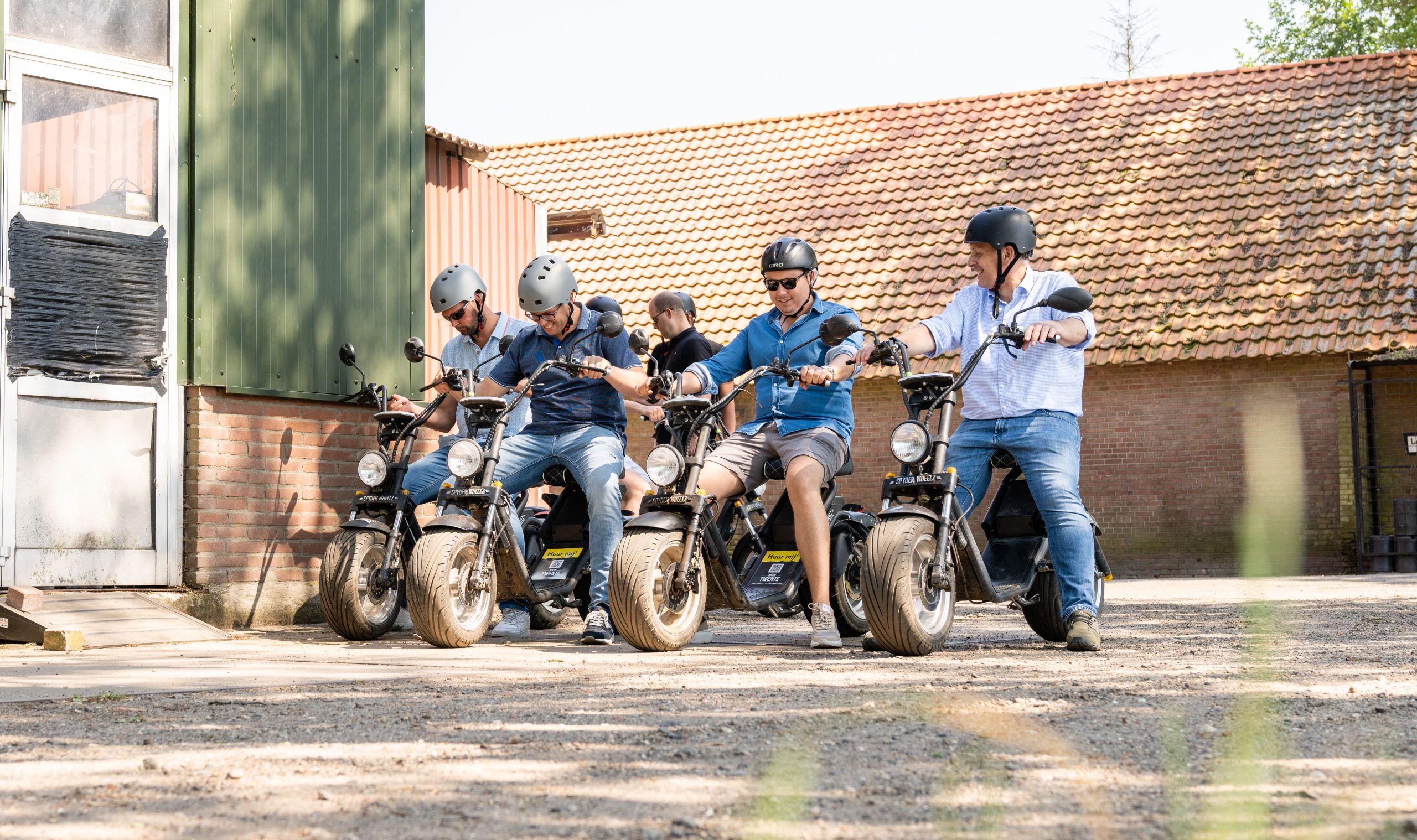 BinT e-chopper tour en BBQ - Bin Twente